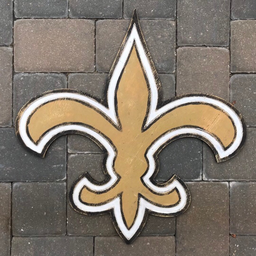 New Orleans Saints Wooden Wall Hanging Sign - Etsy