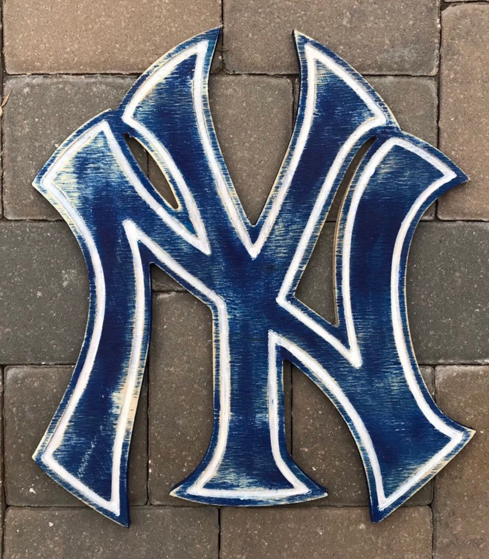 New York Yankees Wooden Wall Hanging Sign | Etsy