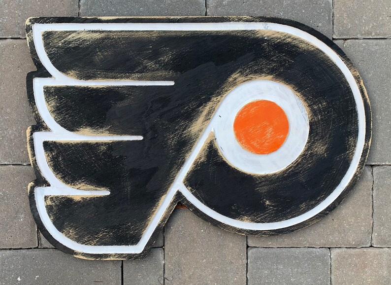 Philadelphia Flyers Wooden Wall Hanging Sign | Etsy