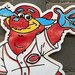 Cincinnati Reds Gapper Mascot Wooden Wall Hanging Sign - Etsy