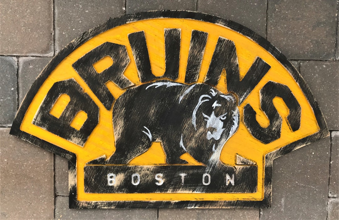 Boston Bruins Wooden Wall Decoration Sign - Etsy
