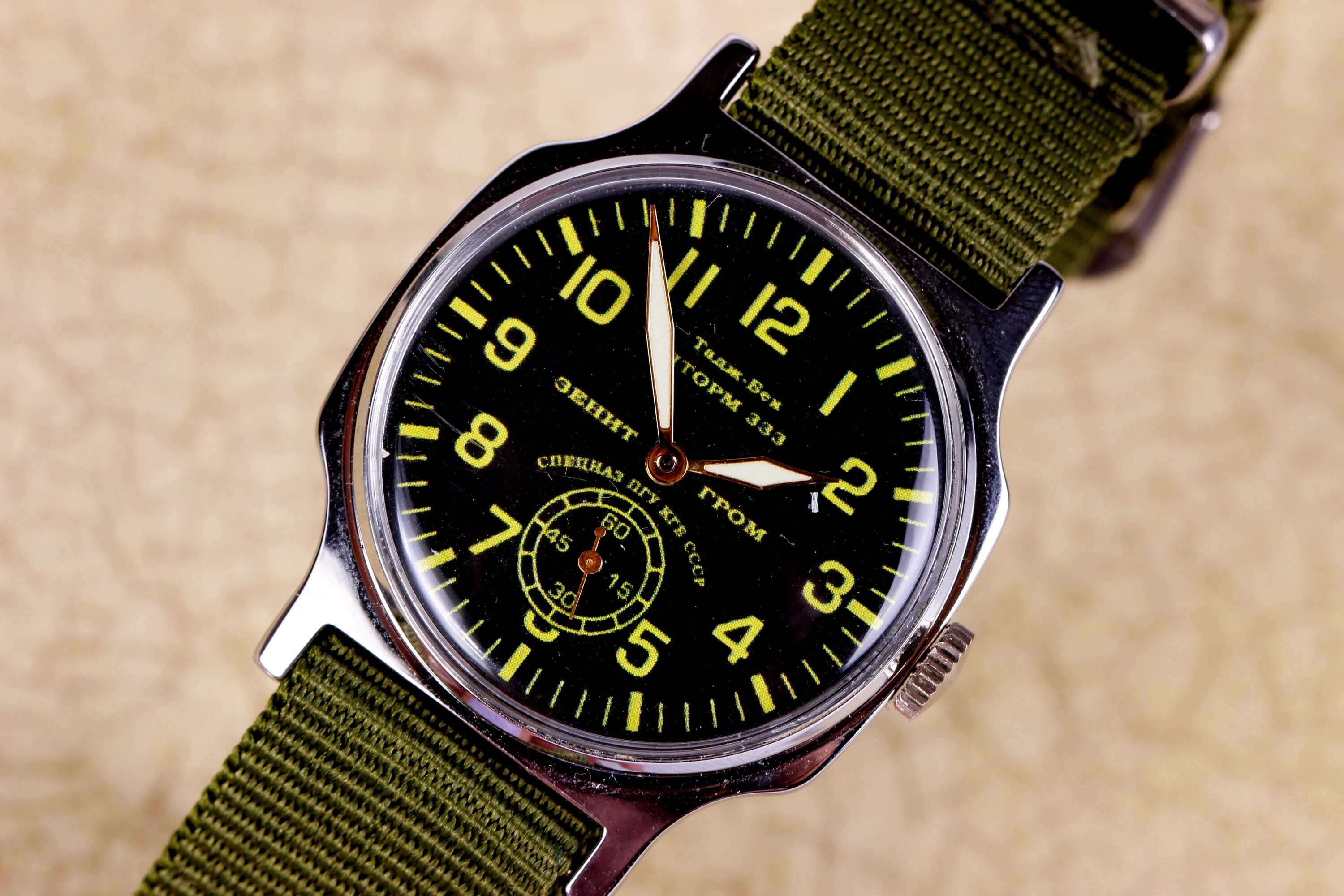 Soviet Watch Vintage Mens Watch Military Watchtaj Beck | Etsy