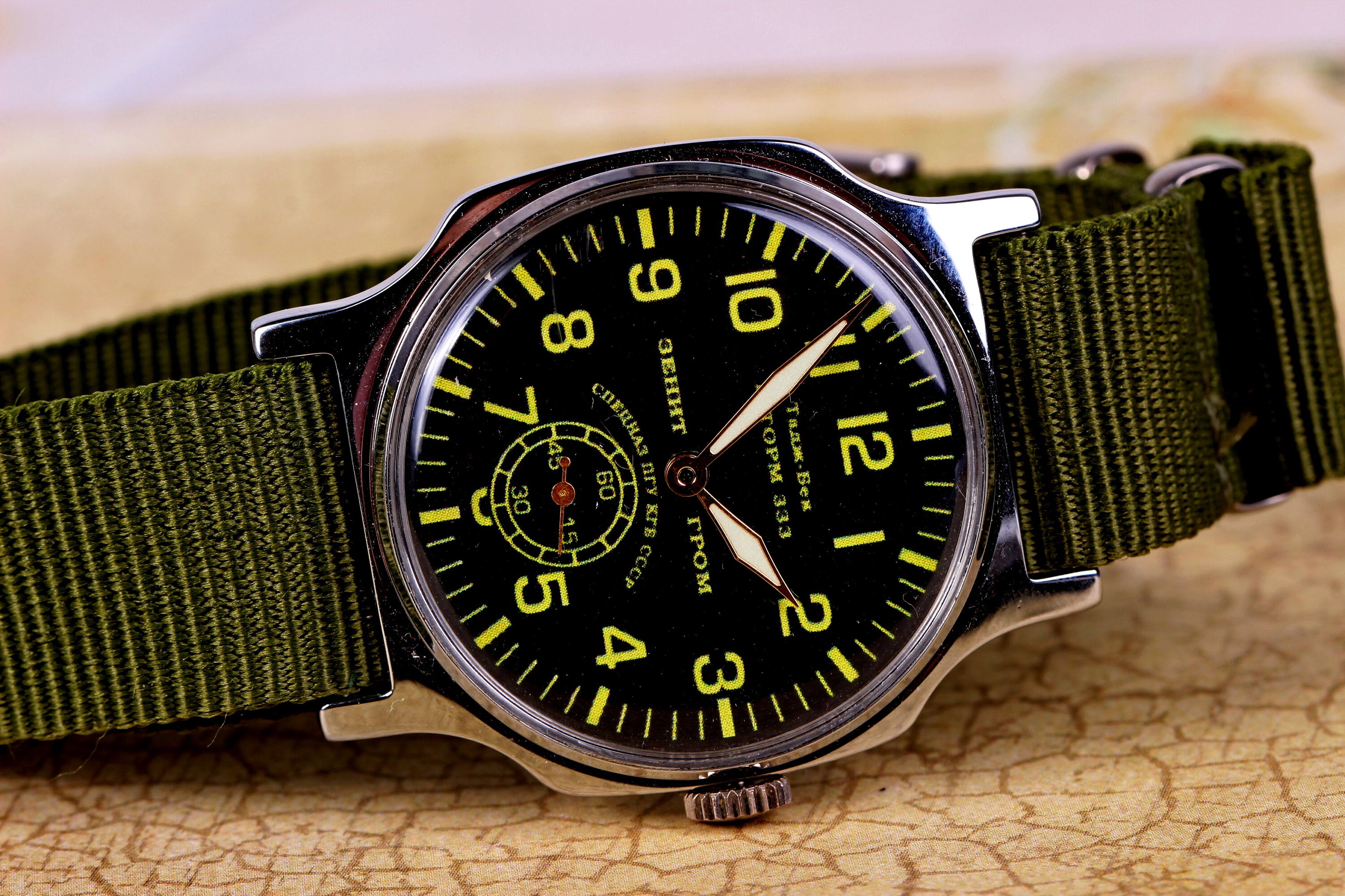 Soviet Watch Vintage Mens Watch Military Watchtaj Beck | Etsy