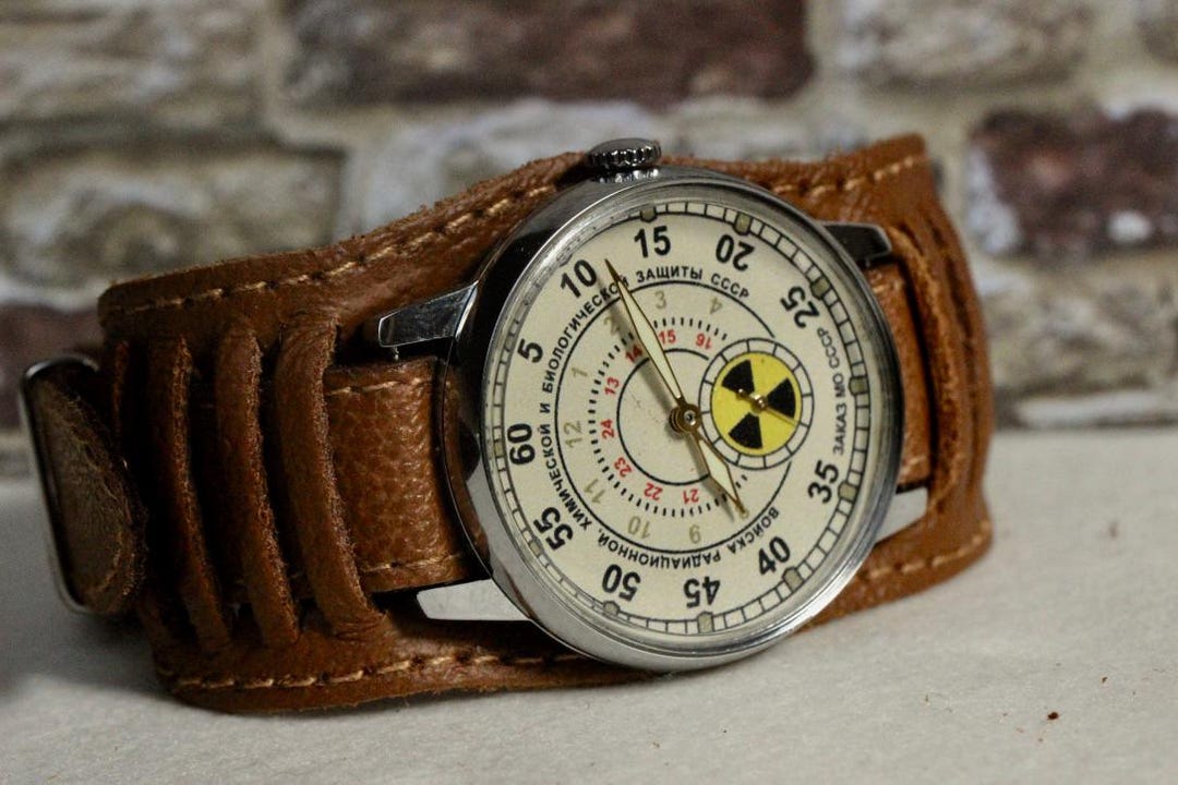 Radiation Watch Pobeda Soviet Watch Mechanical Watch USSR With Vintage ...