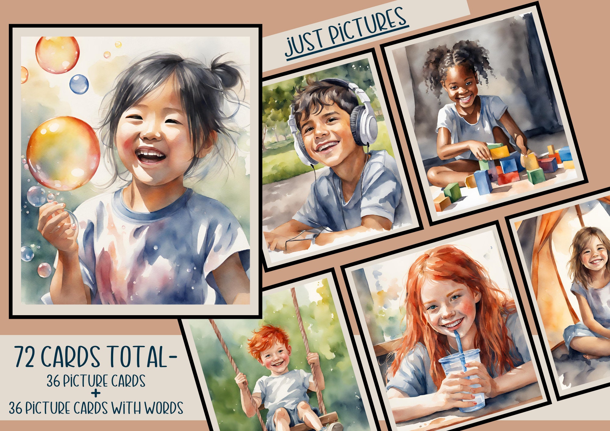 Sensory Calming Activities & Movement Cards: ADHD, ASD Coping (PDF ...