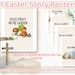 Easter Story Cards, Posters & Coloring Sheets (digital Download) - Etsy