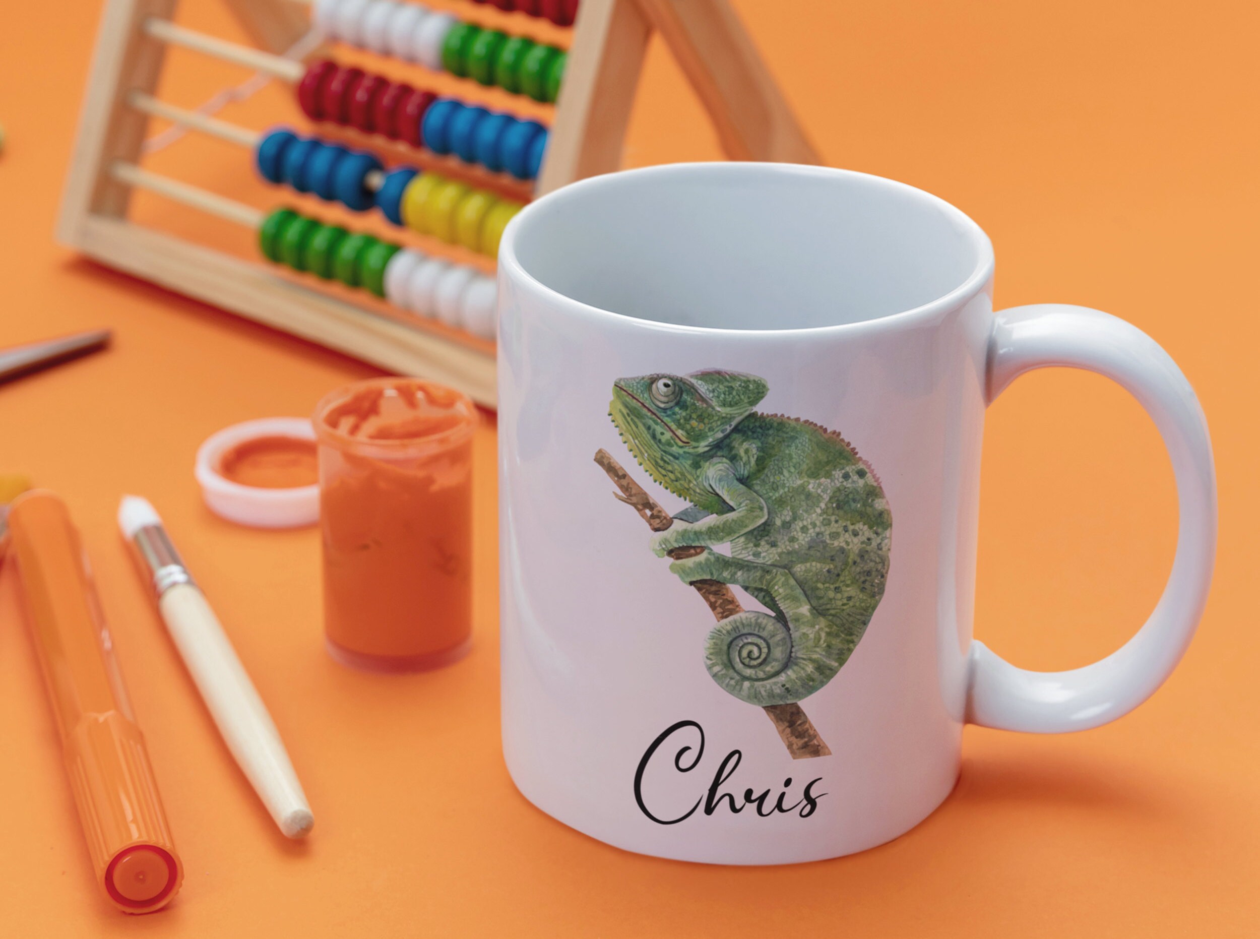 Personalized Chameleon Mug Chameleon Gifts Chameleon Gift - Etsy