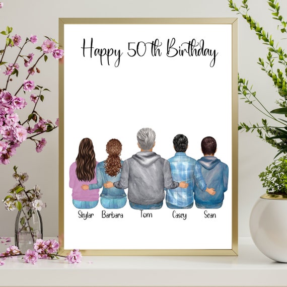 50th birthday gifts for dad store