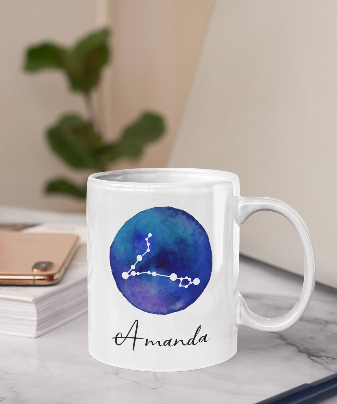 Custom Pisces Mug, Pisces Zodiac Mug, Pisces Zodiac Sign, Pisces ...