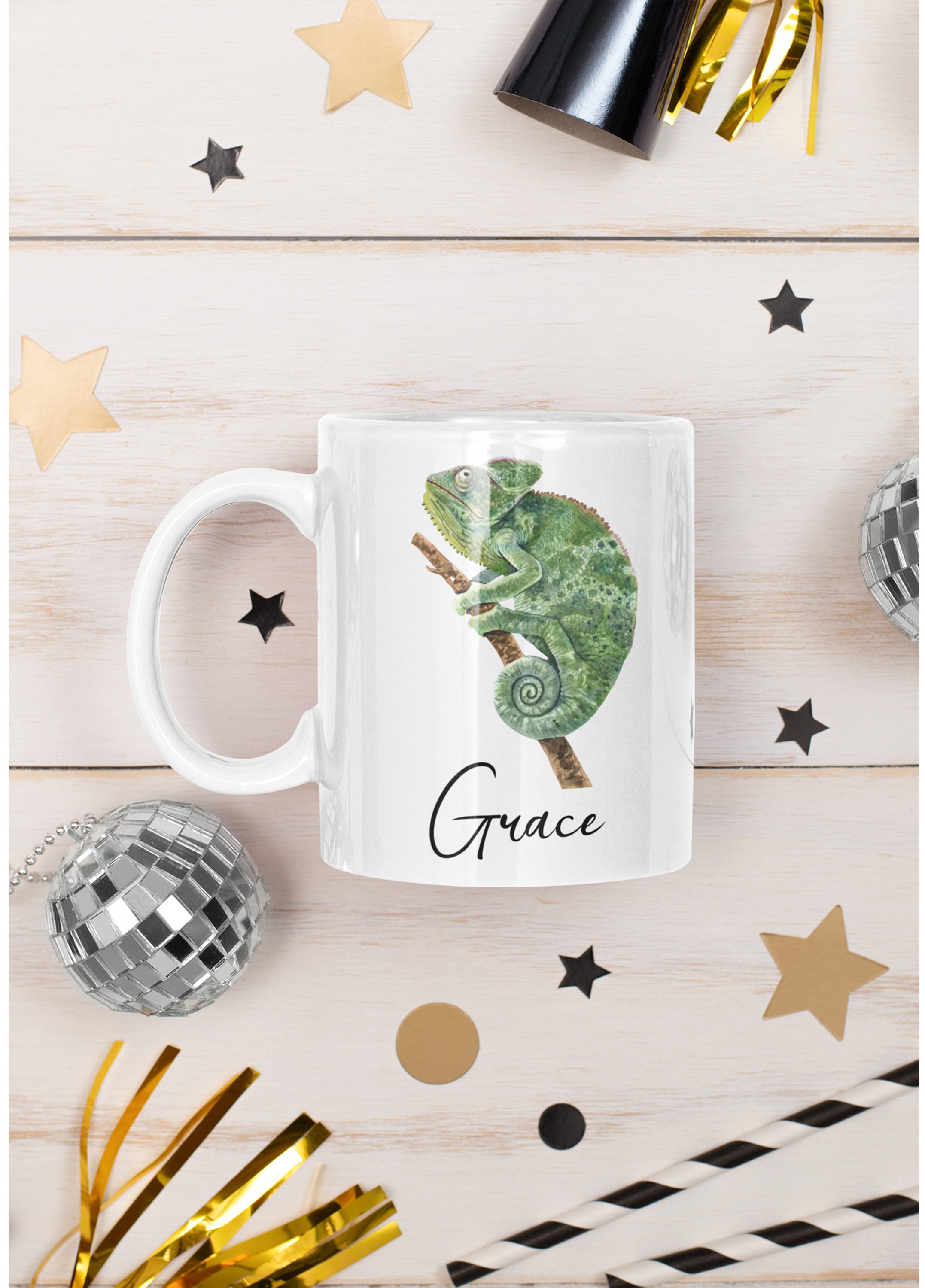 Personalized Chameleon Mug Chameleon Gifts Chameleon Gift - Etsy