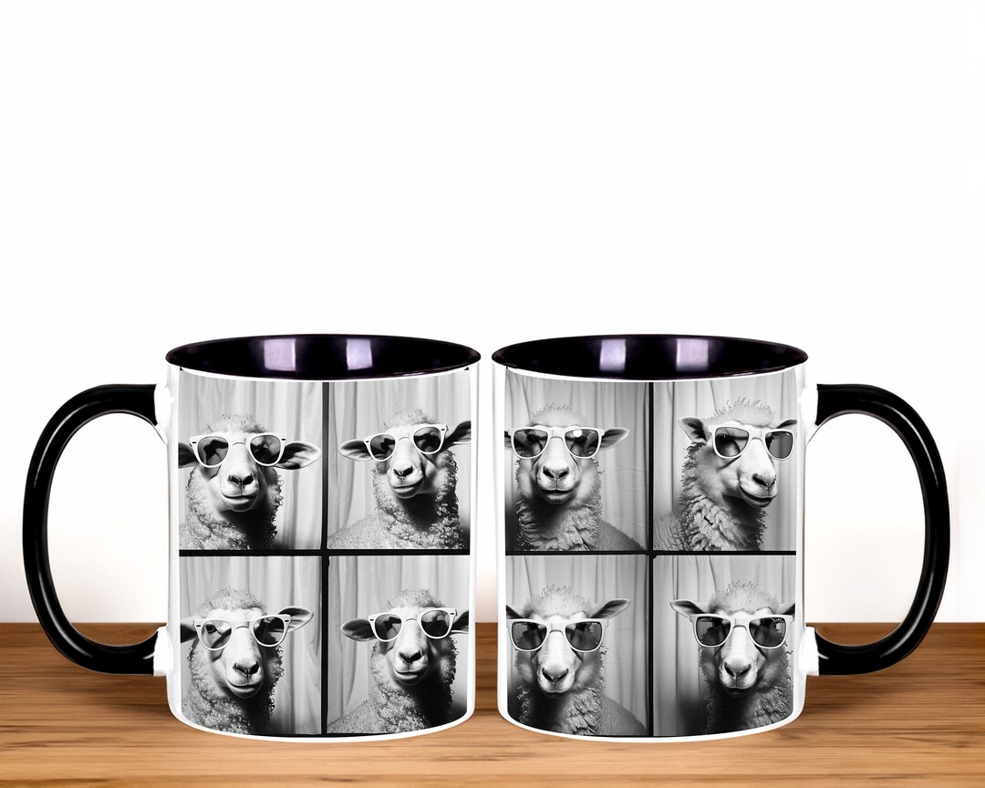 Sheep Photo Booth Coffee Mug, Sheep Mug, Sheep Gifts, Sheep Lover Gift ...