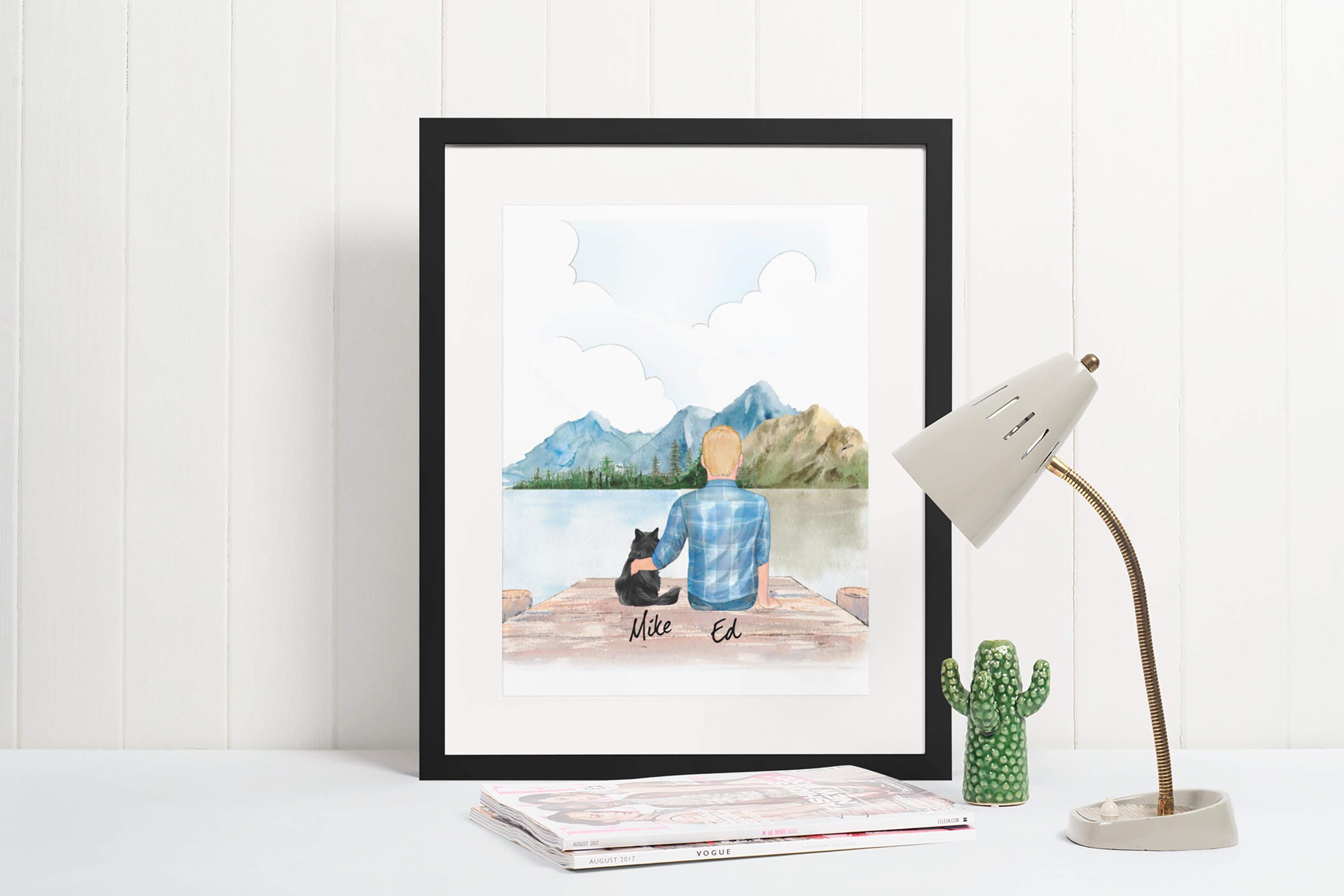 Custom Cat Dad Print, Cat Dad Gift, Best Cat Dad, Gift for Cat Dad, Cat ...