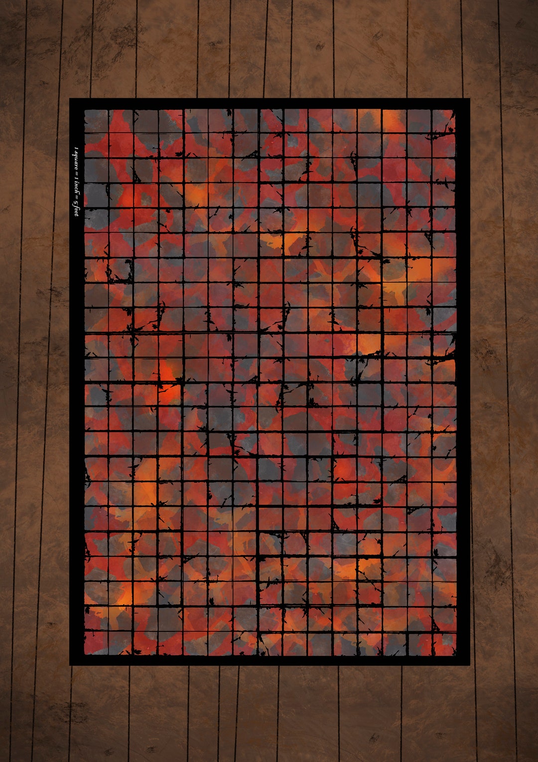 Lava Battle Mat for Role Play Dnd and Roll20 - Etsy