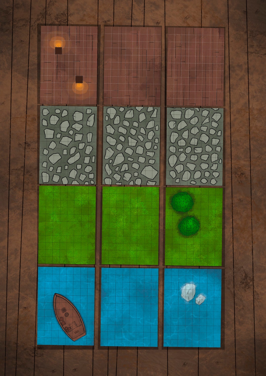 12 Dnd Battle Mats Pack by Fantasy Dice - Etsy