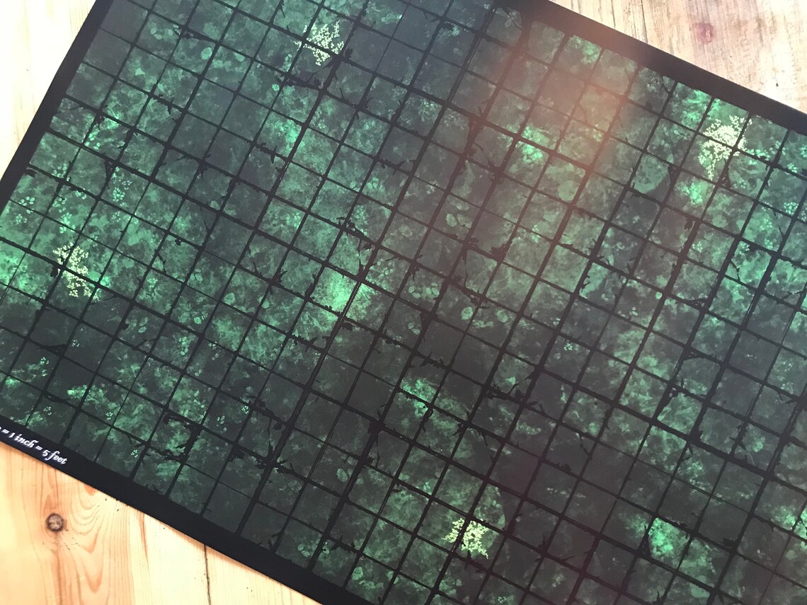 Dnd Battle Grid Mat Pack of 5 Battle Mats - Etsy