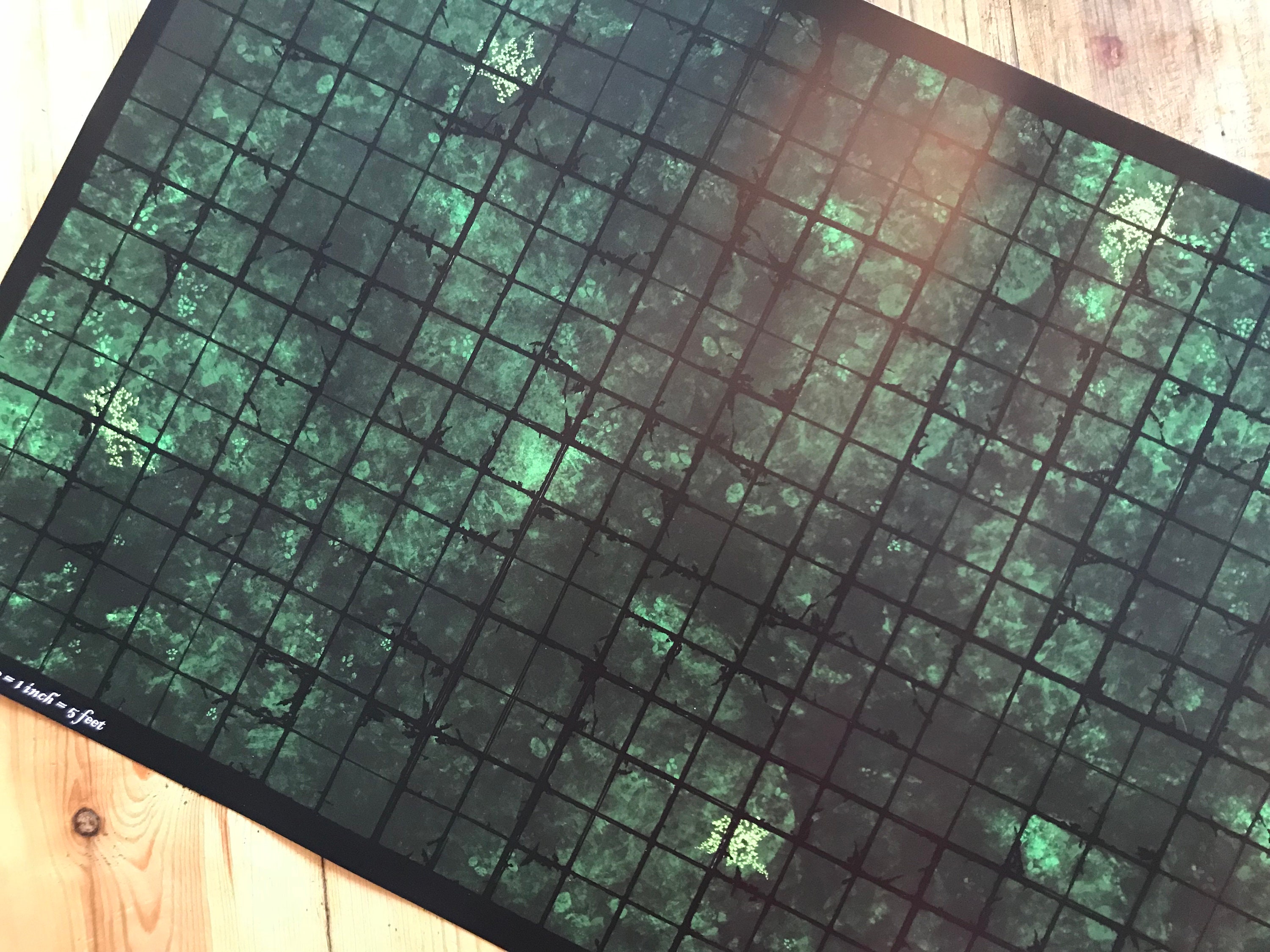 Dnd Battle Grid Mat Pack of 5 Battle Mats - Etsy