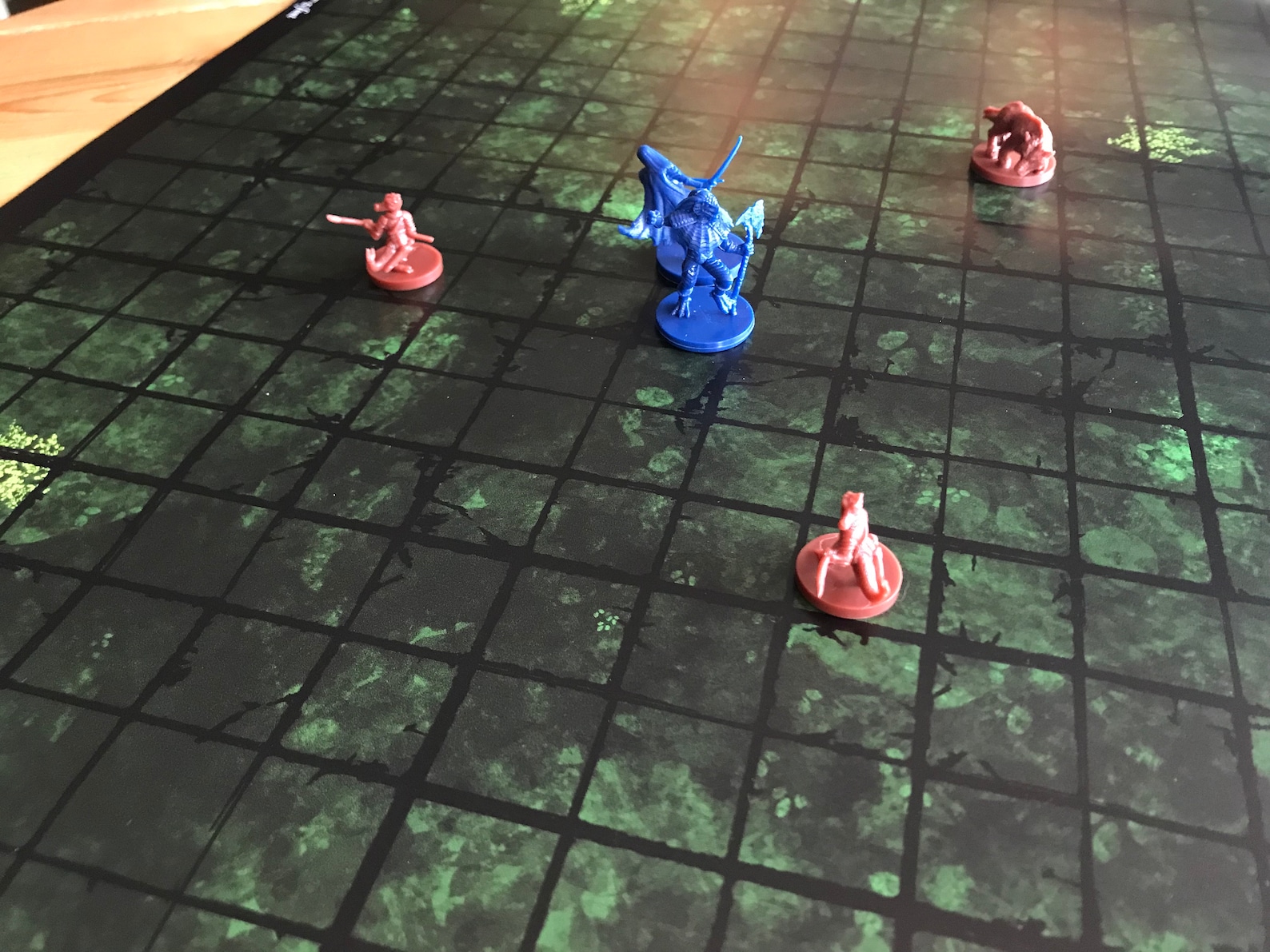 Forest Battle Grid Mat for Role Play Dnd - Etsy