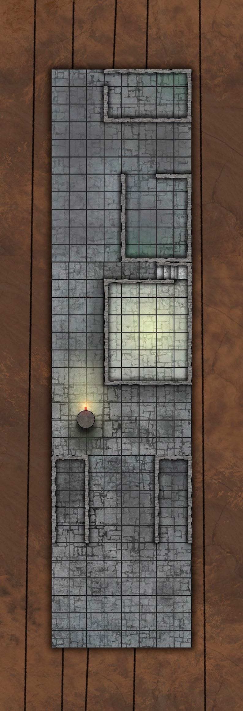 Dnd 12 Dungeon Battle Mats Pack - Etsy