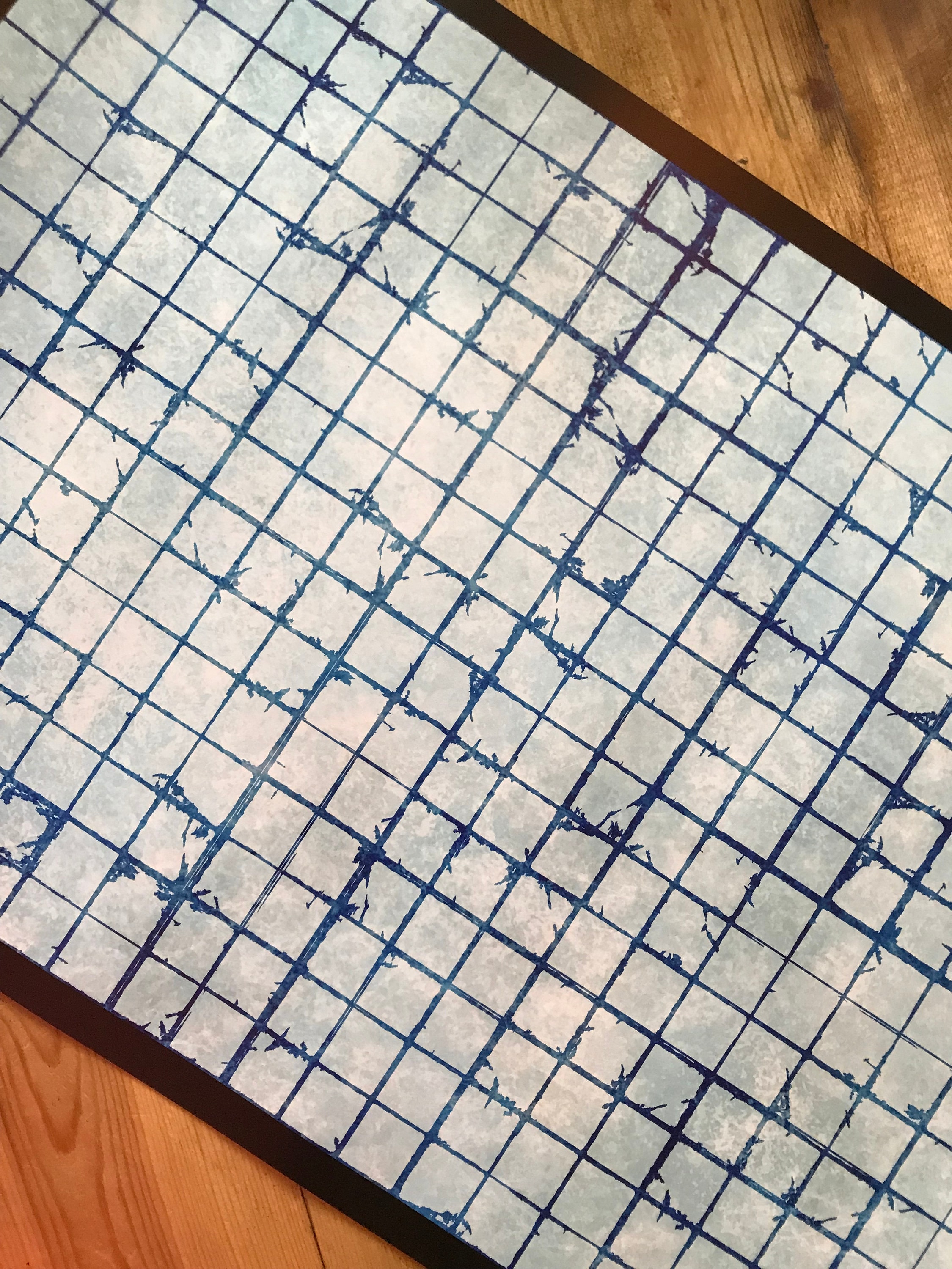 Snow Floor Battle Grid Mat for Role Play Dnd - Etsy