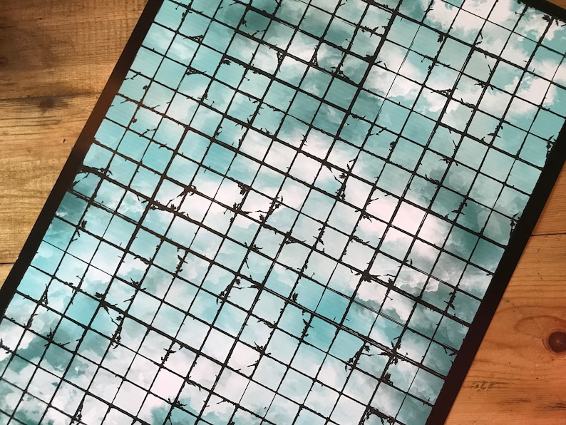 Dnd Battle Grid Mat Pack of 5 Battle Mats - Etsy