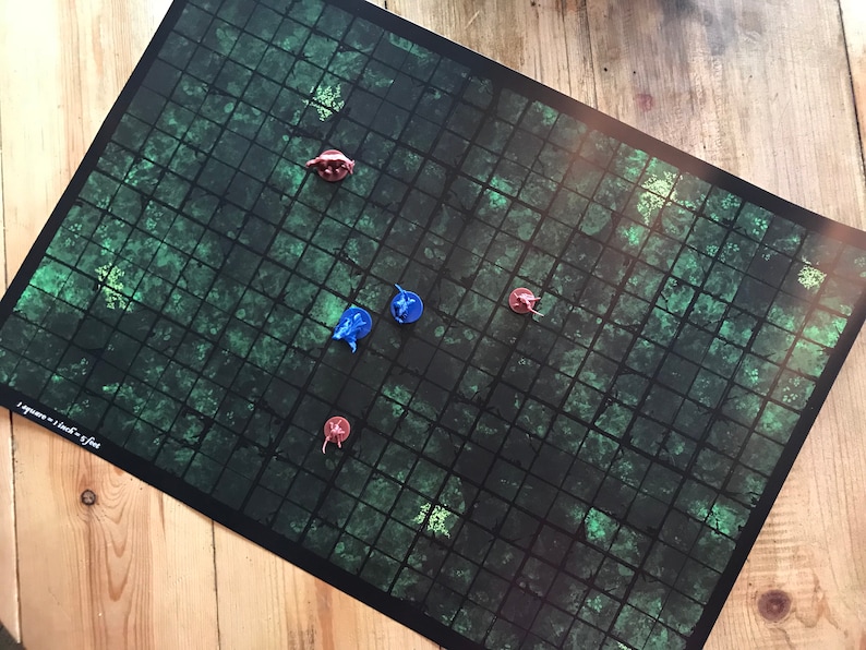 Pack of 4 Battle Mats for Role Play Dnd - Etsy UK