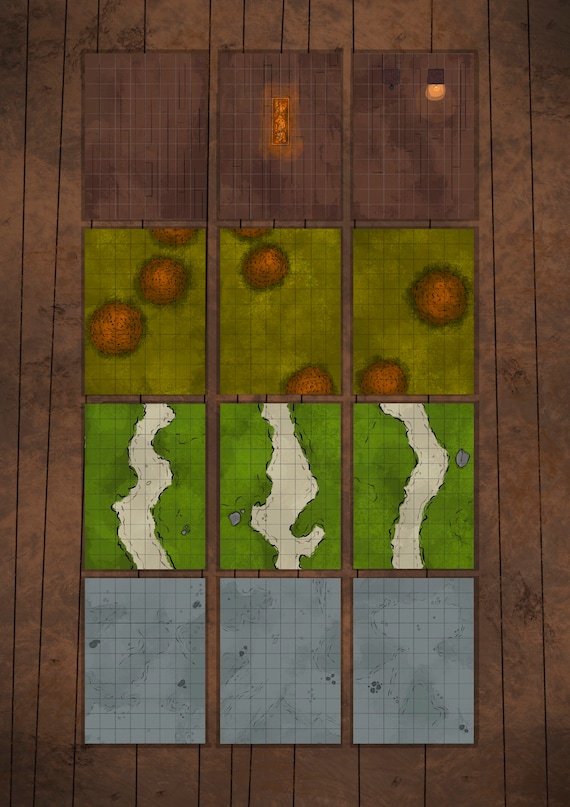 12 Dnd Battle Mats Pack Vol. 3 | Etsy