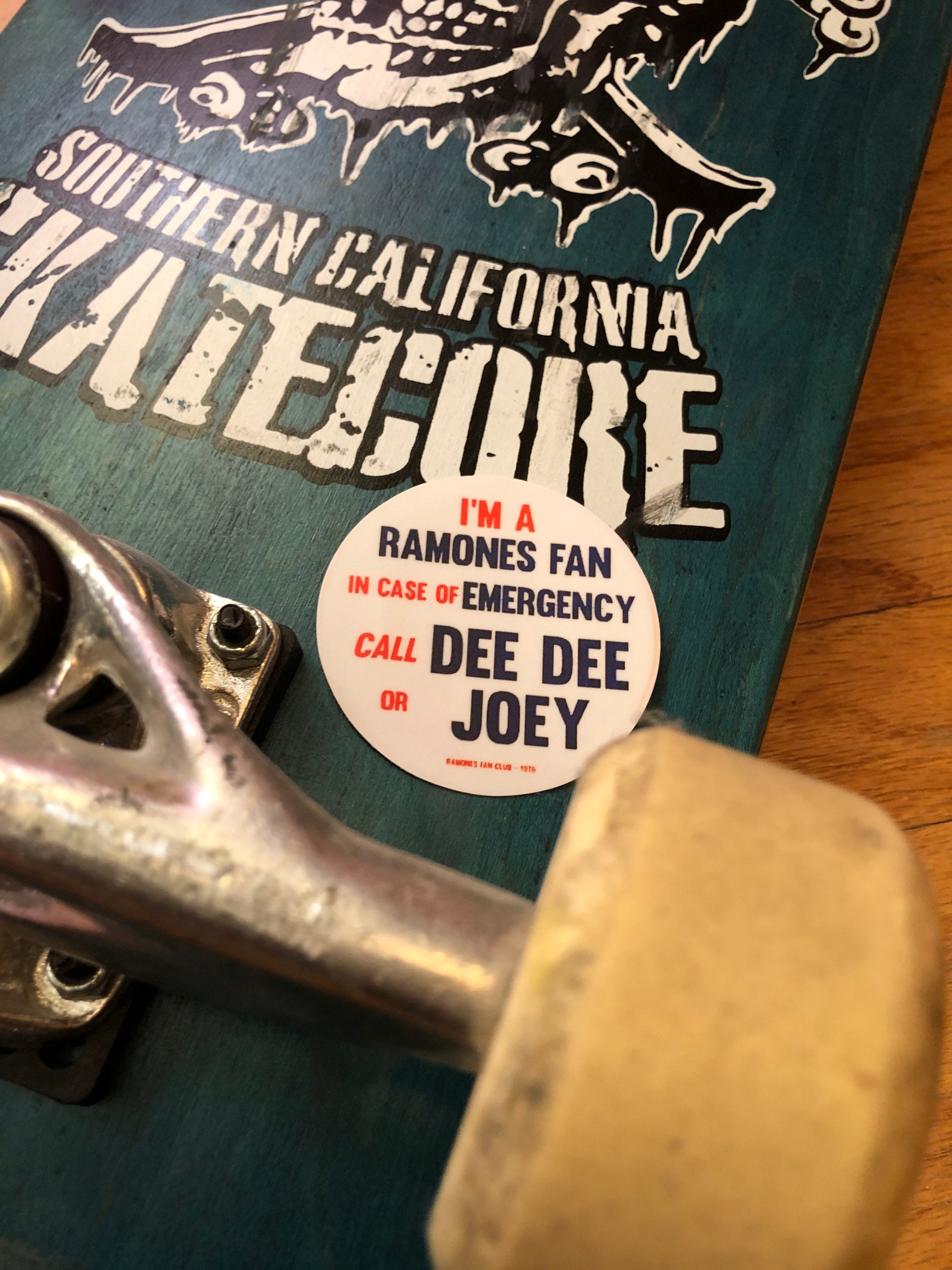 Ramones Fan Club Stickers (2) - Etsy