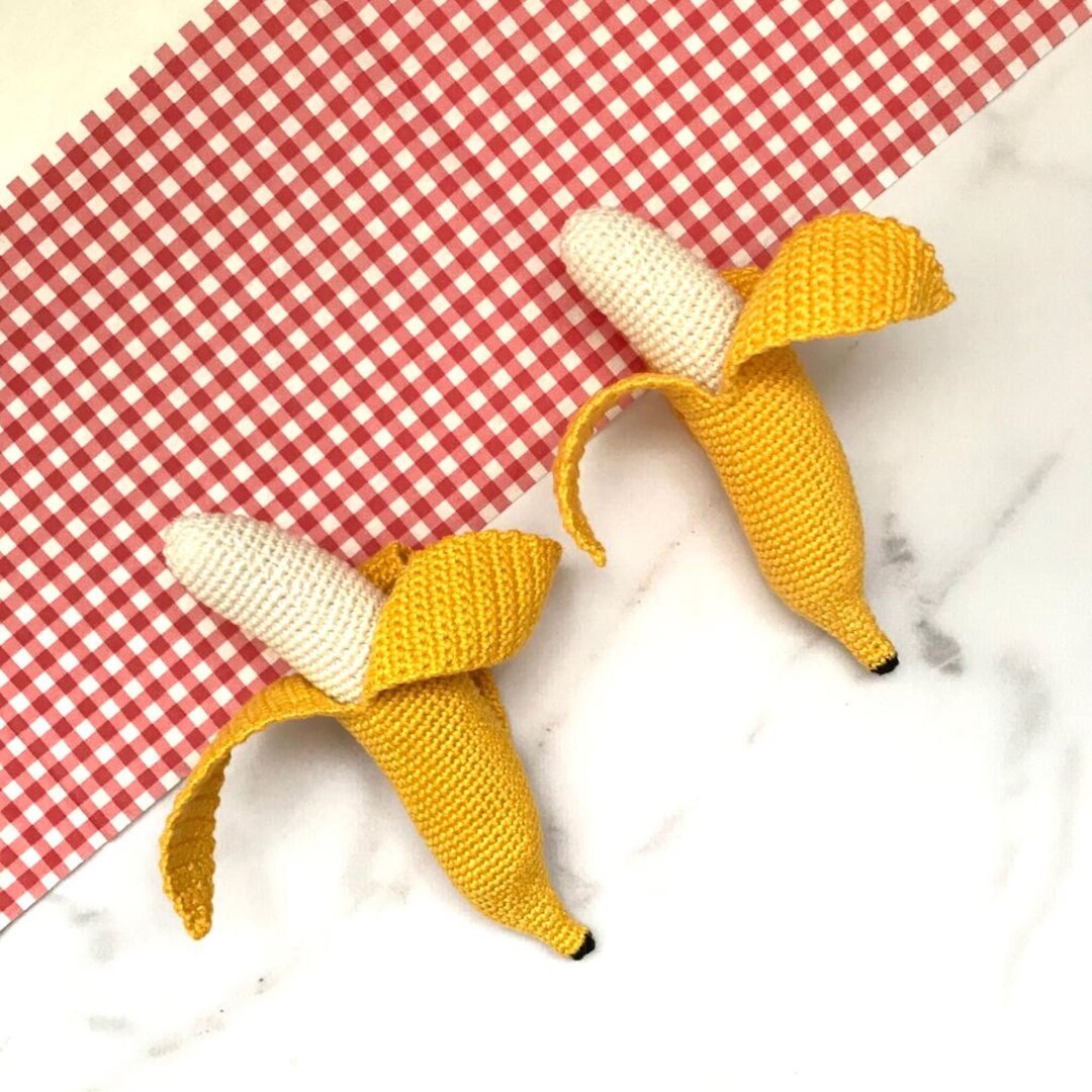 Amigurumi Pattern Crochet Banana PDF in Different Sizes - Etsy