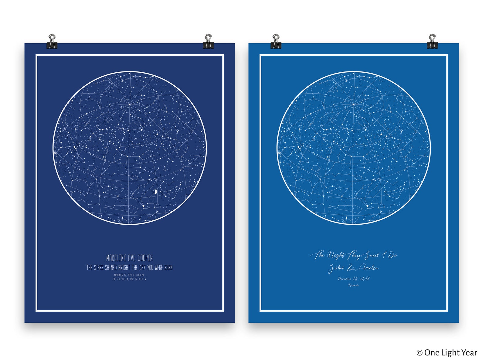 Star Chart, Night Sky Map DIGITAL DOWNLOAD - Star Map Print, Framed ...