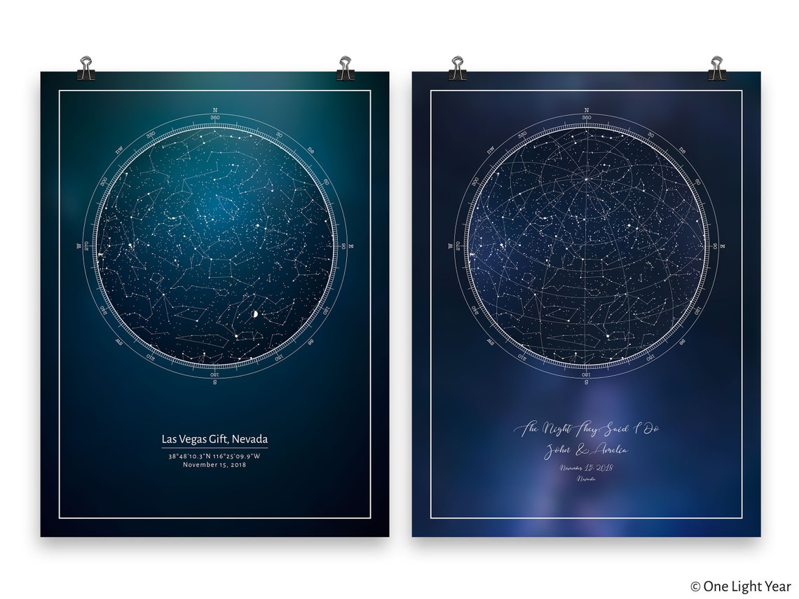 Personalized Sky map DIGITAL Celestial print Bedroom decor | Etsy