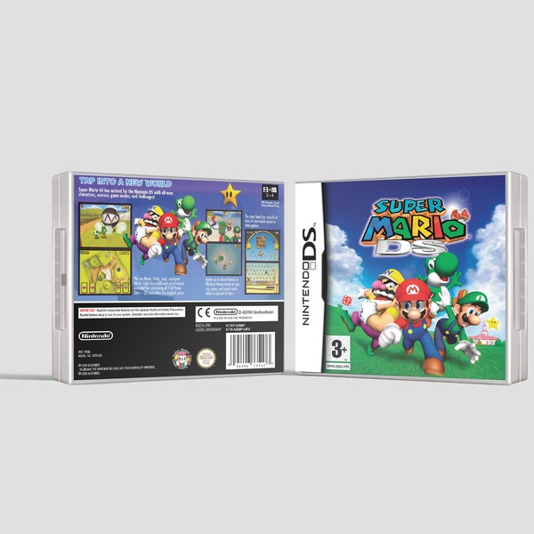 Super Mario Ds Game - Etsy