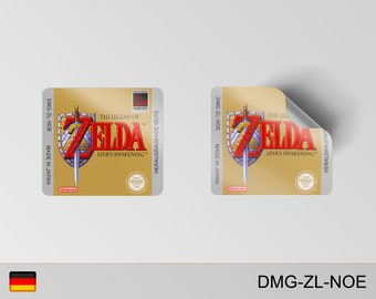 Zelda Game Boy Label - Etsy