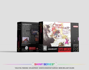 Chrono Trigger Snes Box - Etsy