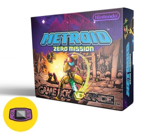 Metroid Gba Zero Mission With Box - Etsy