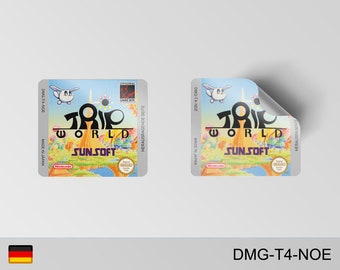 Game Boy Cartridge Label - Etsy