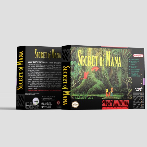 Secret of Mana - Etsy