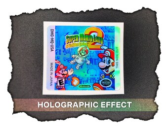 Super Mario Land Label - Etsy