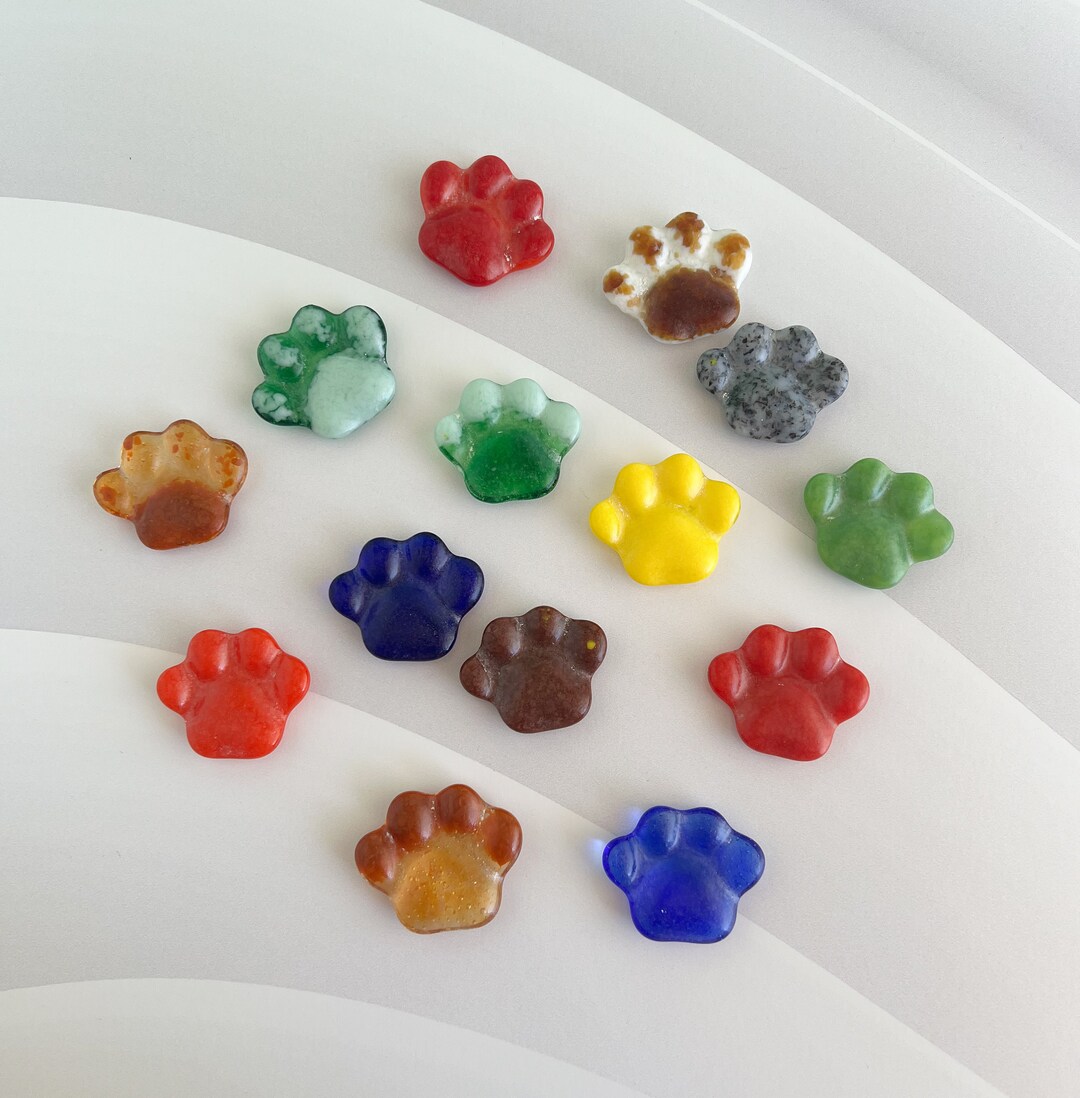 Pocket Paw Hugs - Rainbow Paw Hug Charm, Pocket Token, Talisman - Carry ...