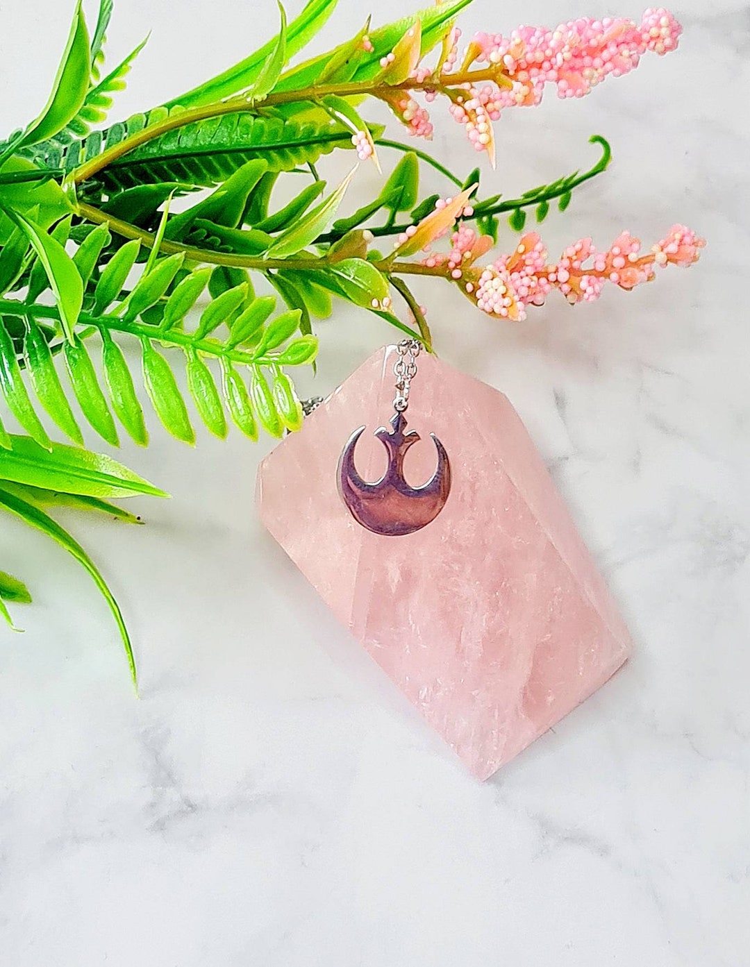 Silver HERO SYMBOL Necklaces - Etsy