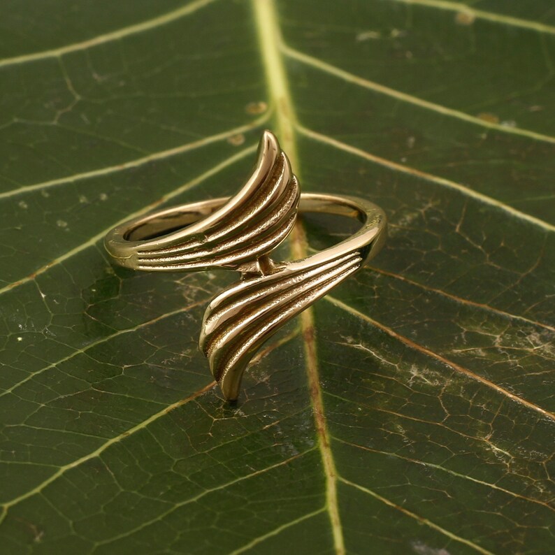 Gold Filled Wings Ring Adjustable Wings Ring Angel Wing Ring - Etsy