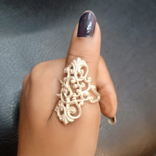 Full Finger Ring - Etsy
