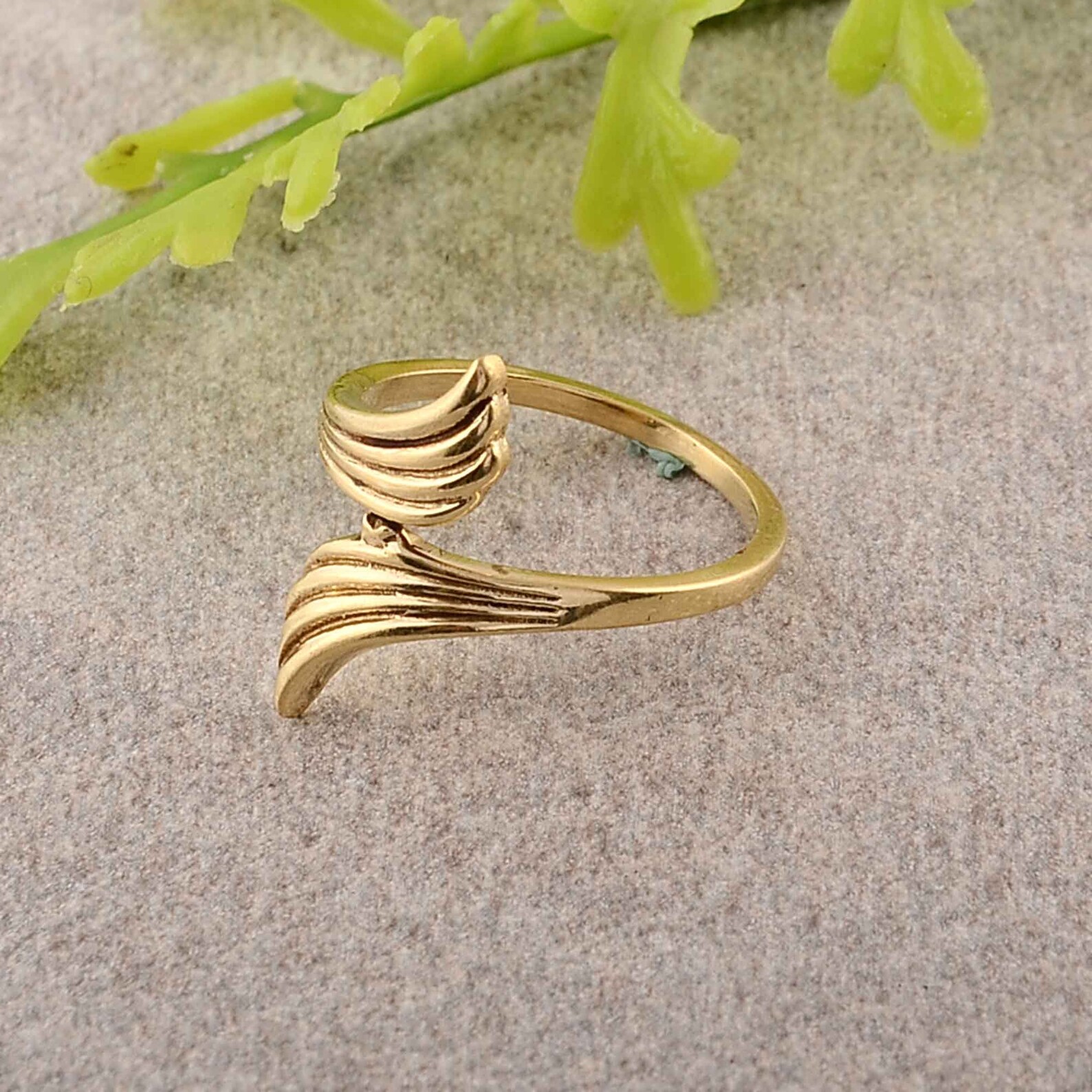 Gold Filled Wings Ring Adjustable Wings Ring Angel Wing Ring - Etsy