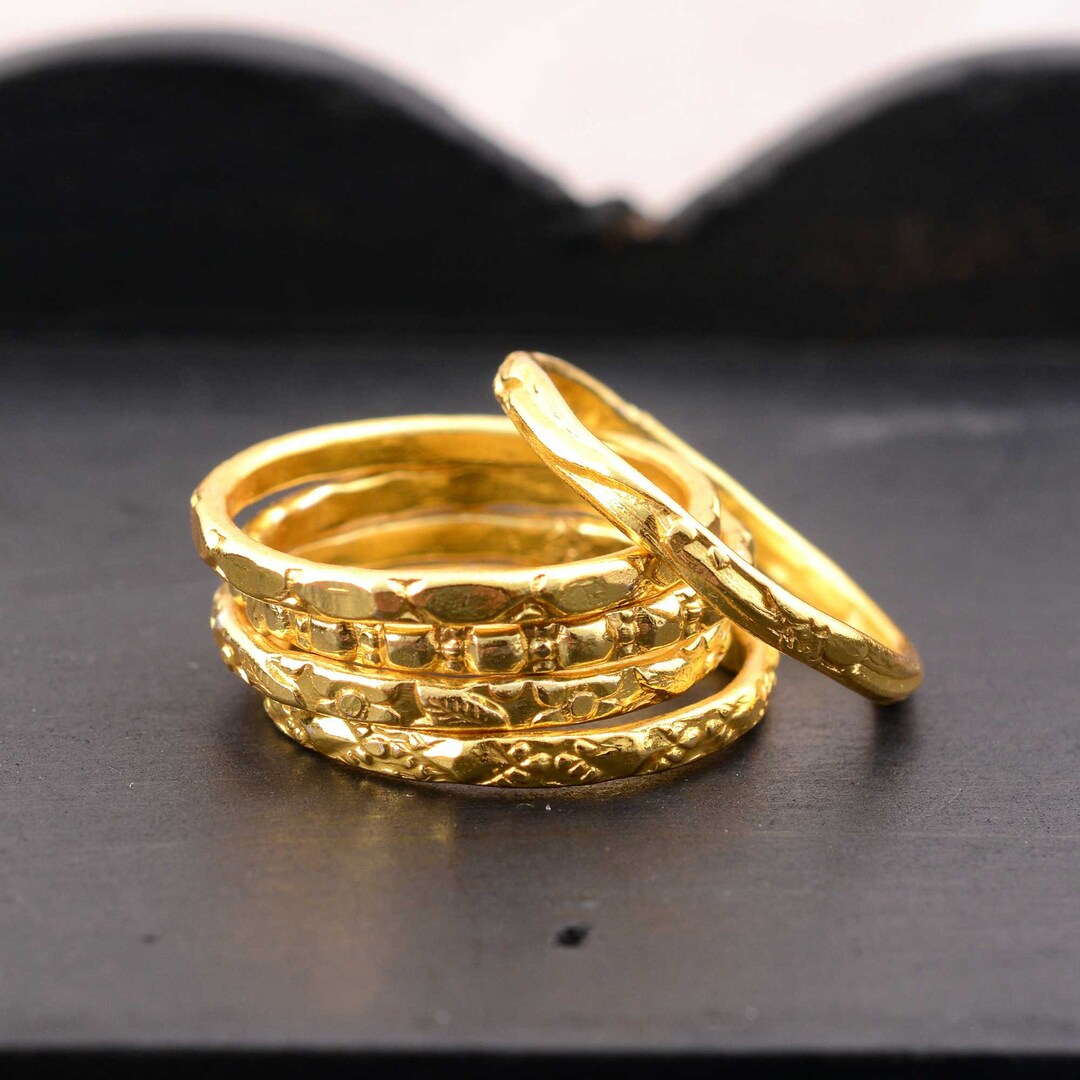 Thin Stackable Brass Ring(s), Brass Rings, Stackable Rings, Brass Ring ...