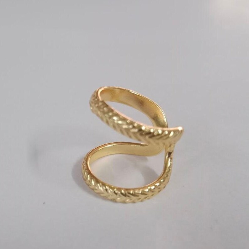 Gold Arthritis Splint Knuckle Ring – Finger Joint Support Brace for ...