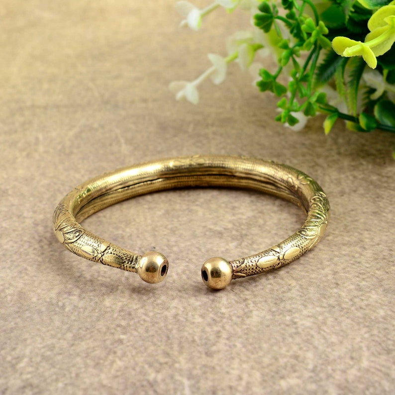 Brass Feet Bracelet Pair, Brass Feet Bracelet ,handmade Traditional ...