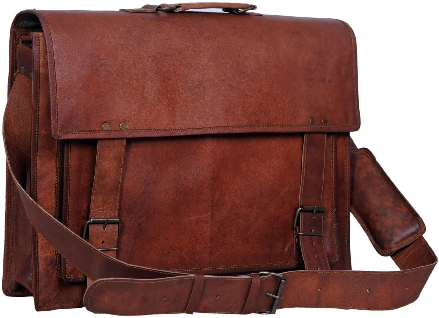 Leather Laptop Bag Leather Laptop Bag Men Leather Briefcase - Etsy