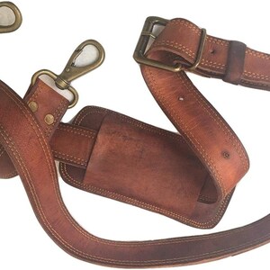 Leather Strap Leather Shoulder Strap Leather Shoulder Strap - Etsy