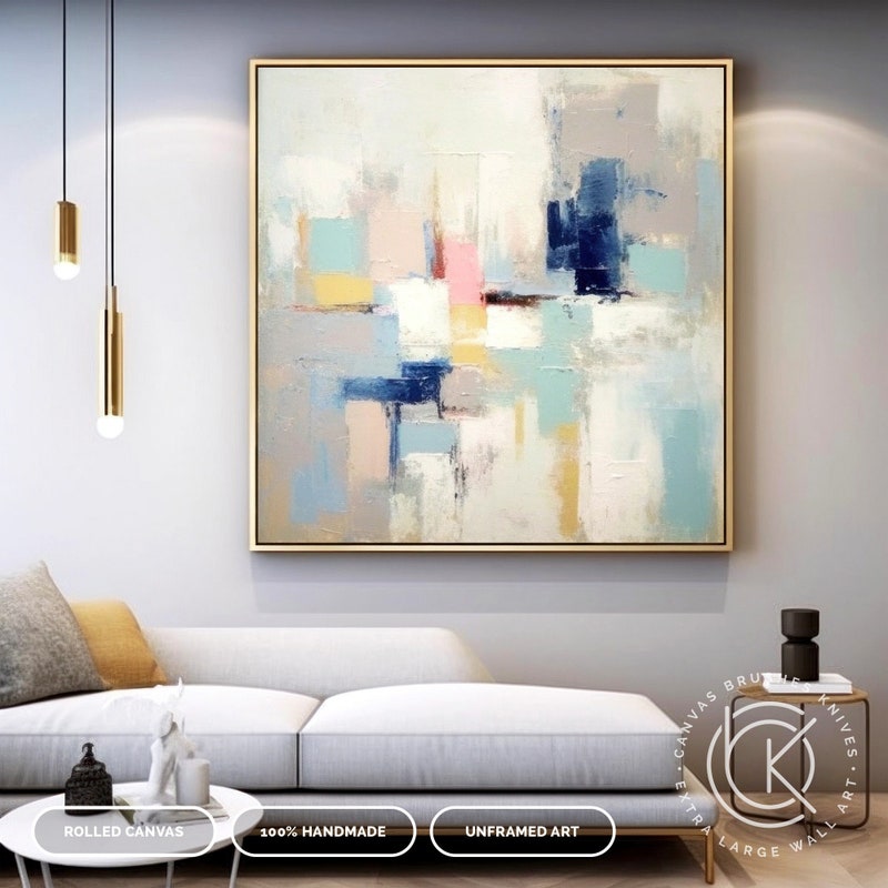Abstract Canvas Wall Art - Etsy