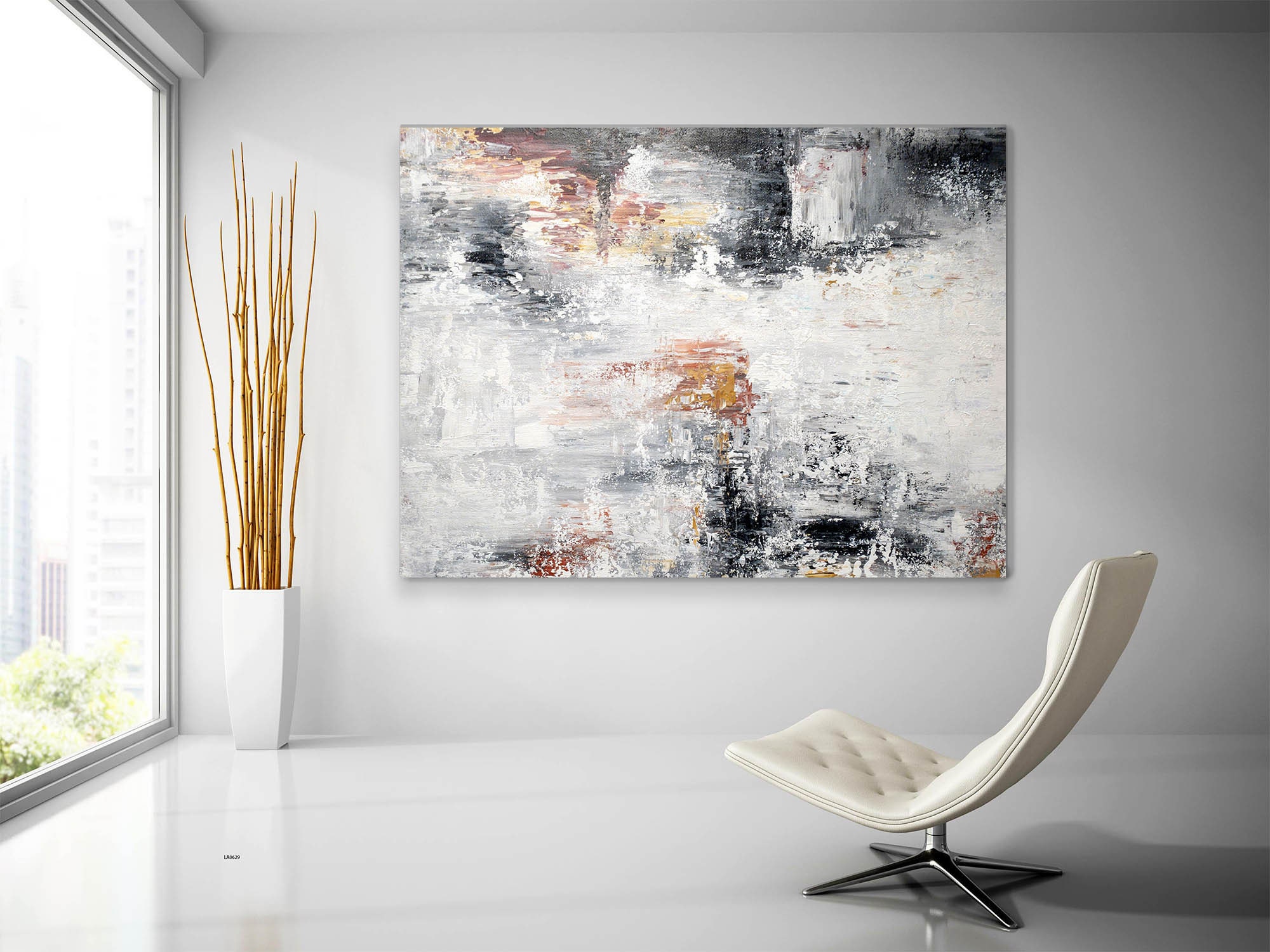 Original Abstract Canvas ArtLarge Abstract Canvas Artoil | Etsy