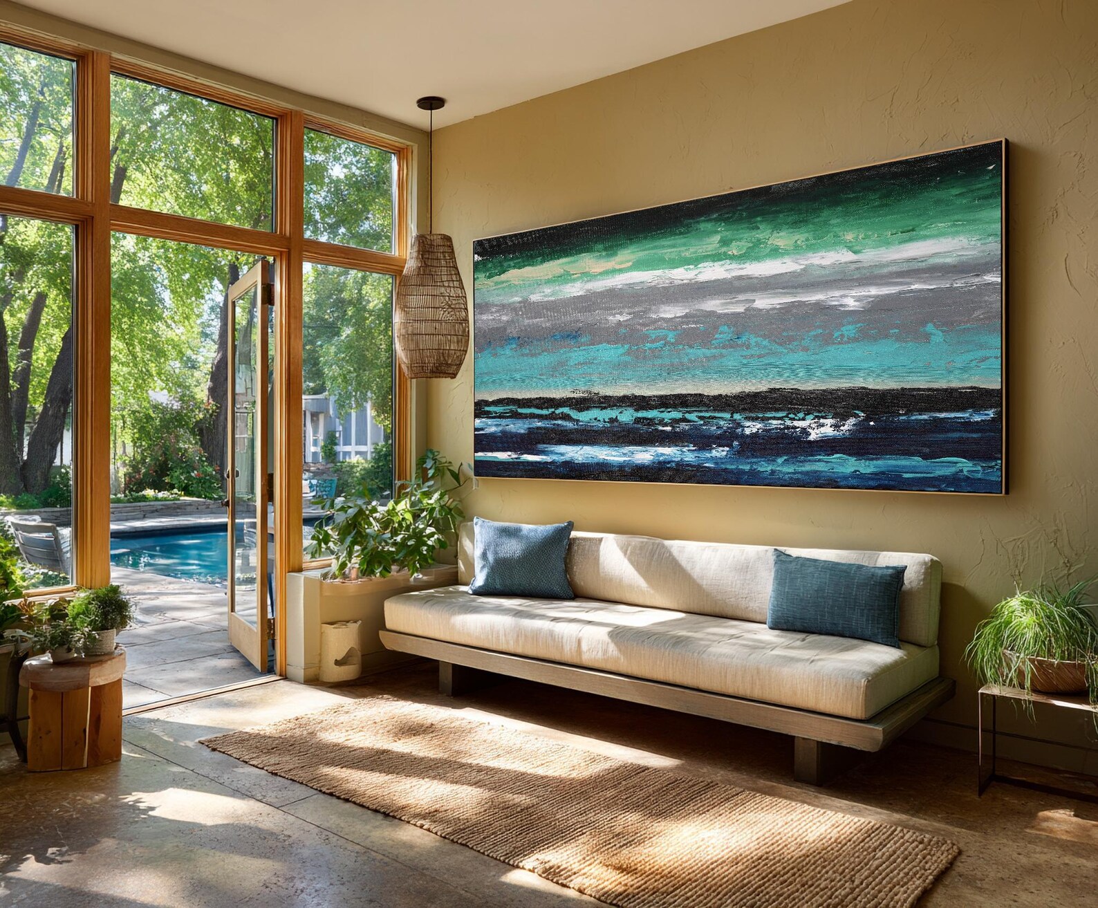 Extra Large Wall Art Original Handpainted Contemporary XL Abstract ...